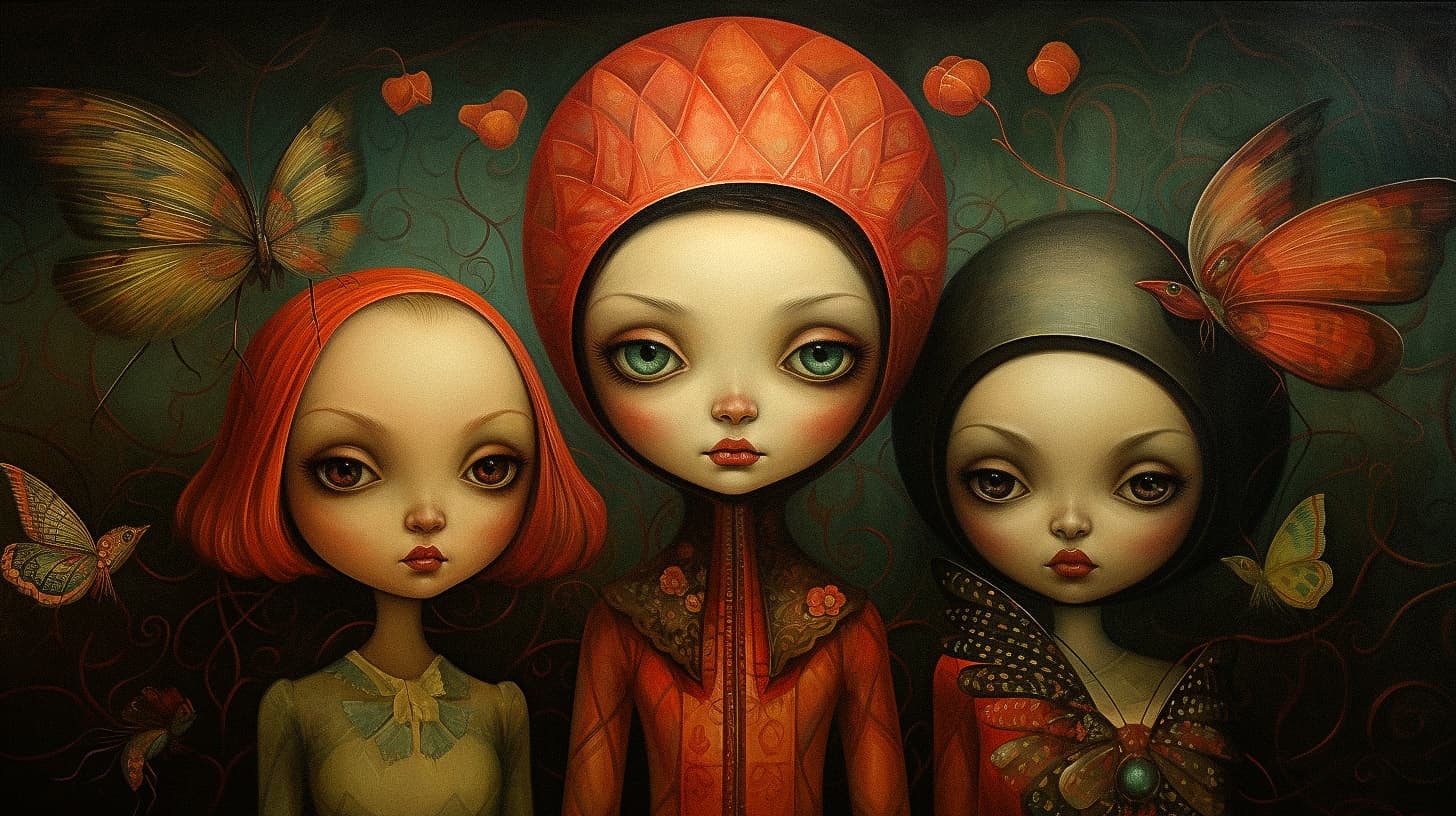 Benjamin Lacombe Midjourney style | Andrei Kovalev's Midlibrary