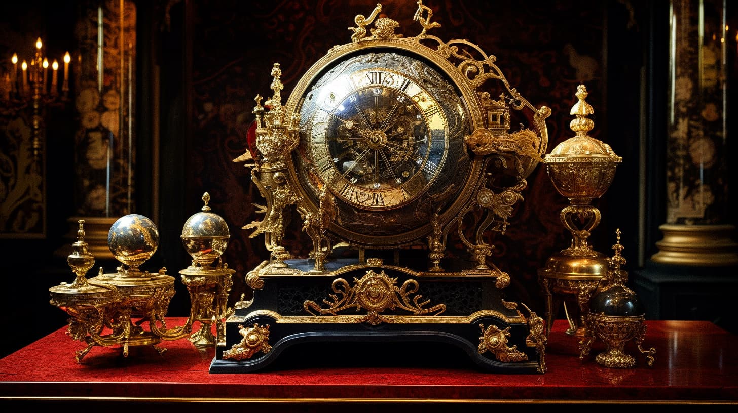 Andre-Charles Boulle Midjourney style | Andrei Kovalev's Midlibrary