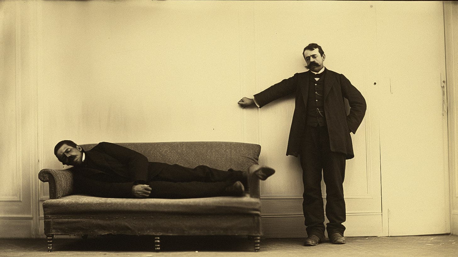 Alphonse Bertillon Midjourney style | Andrei Kovalev's Midlibrary