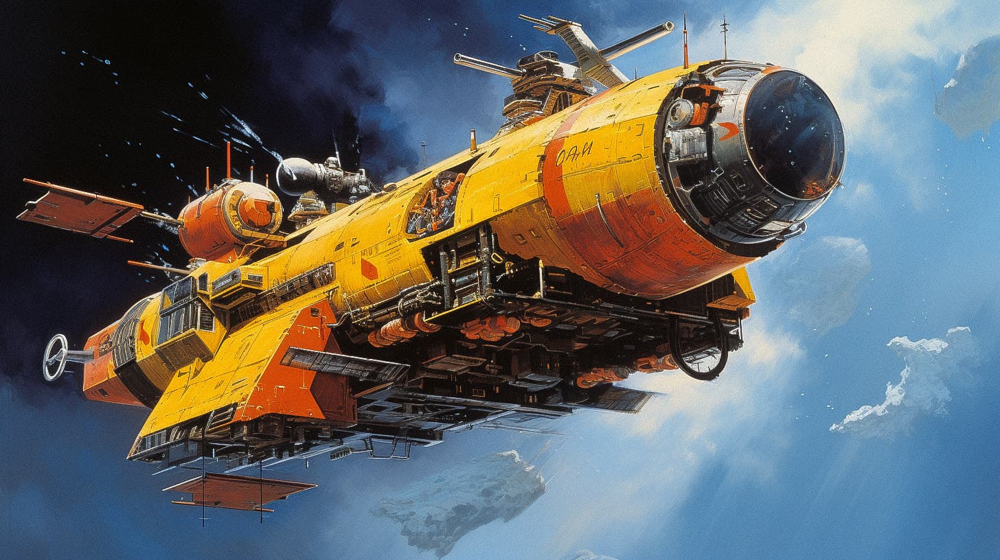 Chris Foss Midjourney style | Andrei Kovalev's Midlibrary