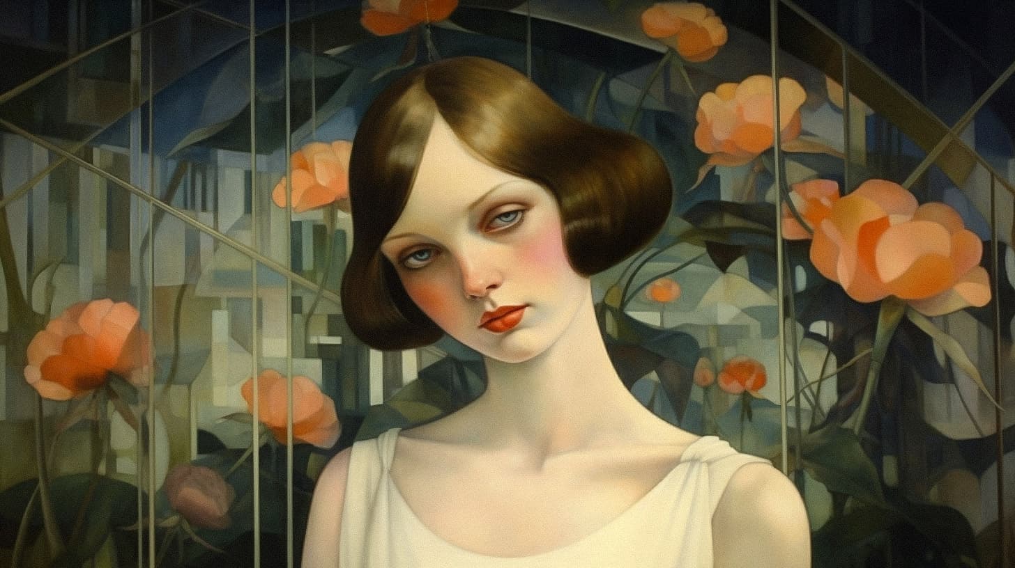 Christian Schad Midjourney style | Andrei Kovalev's Midlibrary