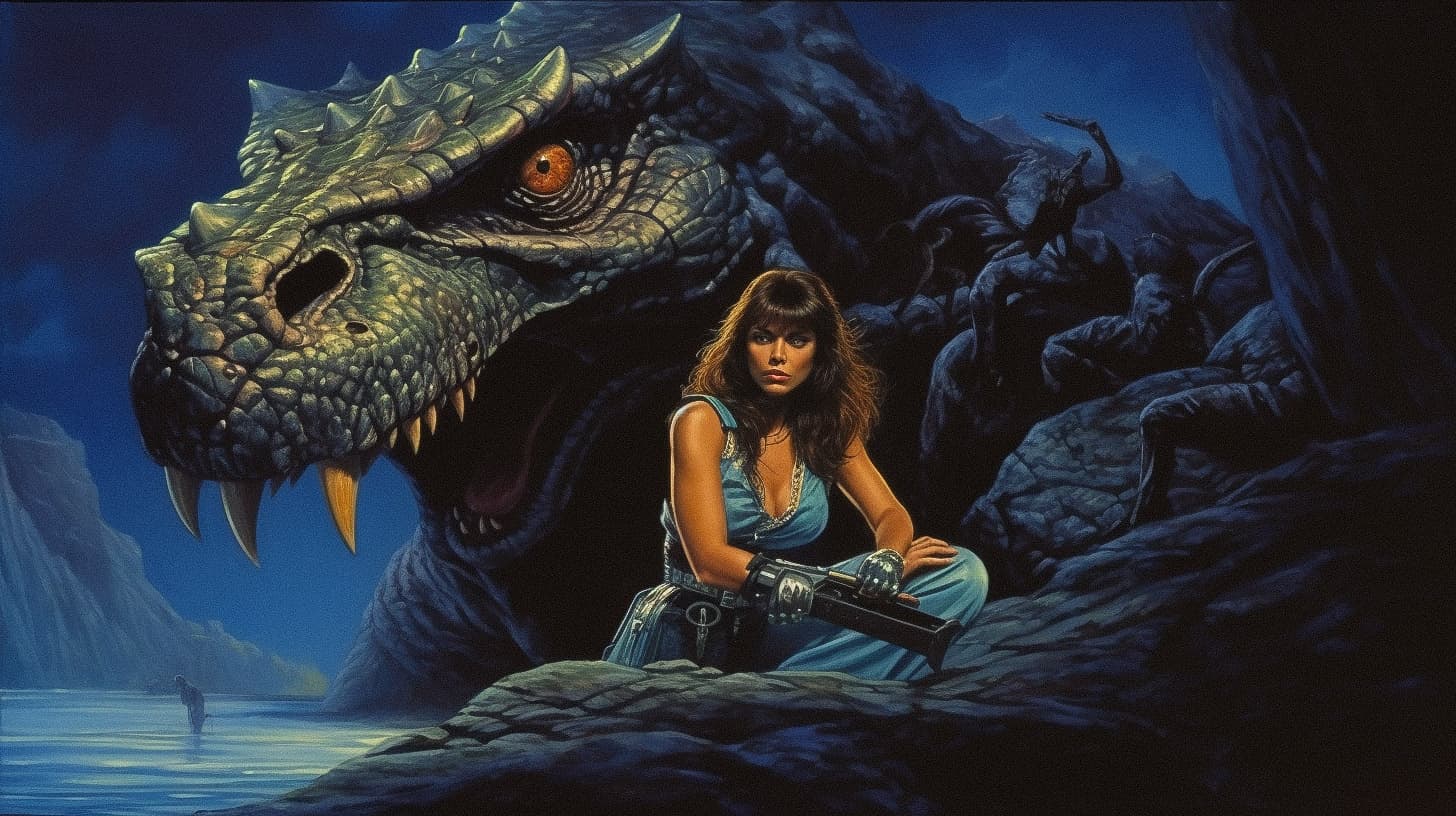 Clyde Caldwell Midjourney style | Andrei Kovalev's Midlibrary