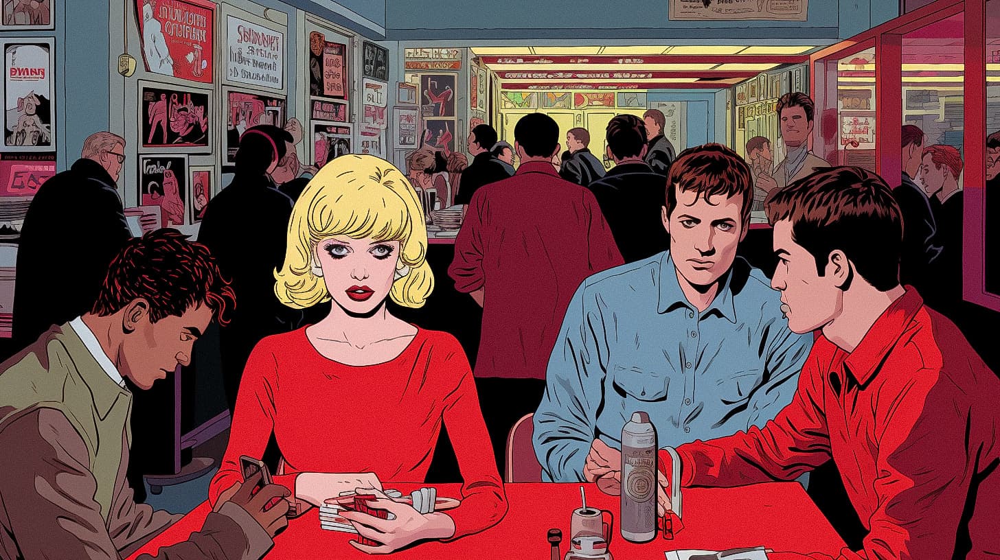 Dan Clowes Midjourney style | Andrei Kovalev's Midlibrary