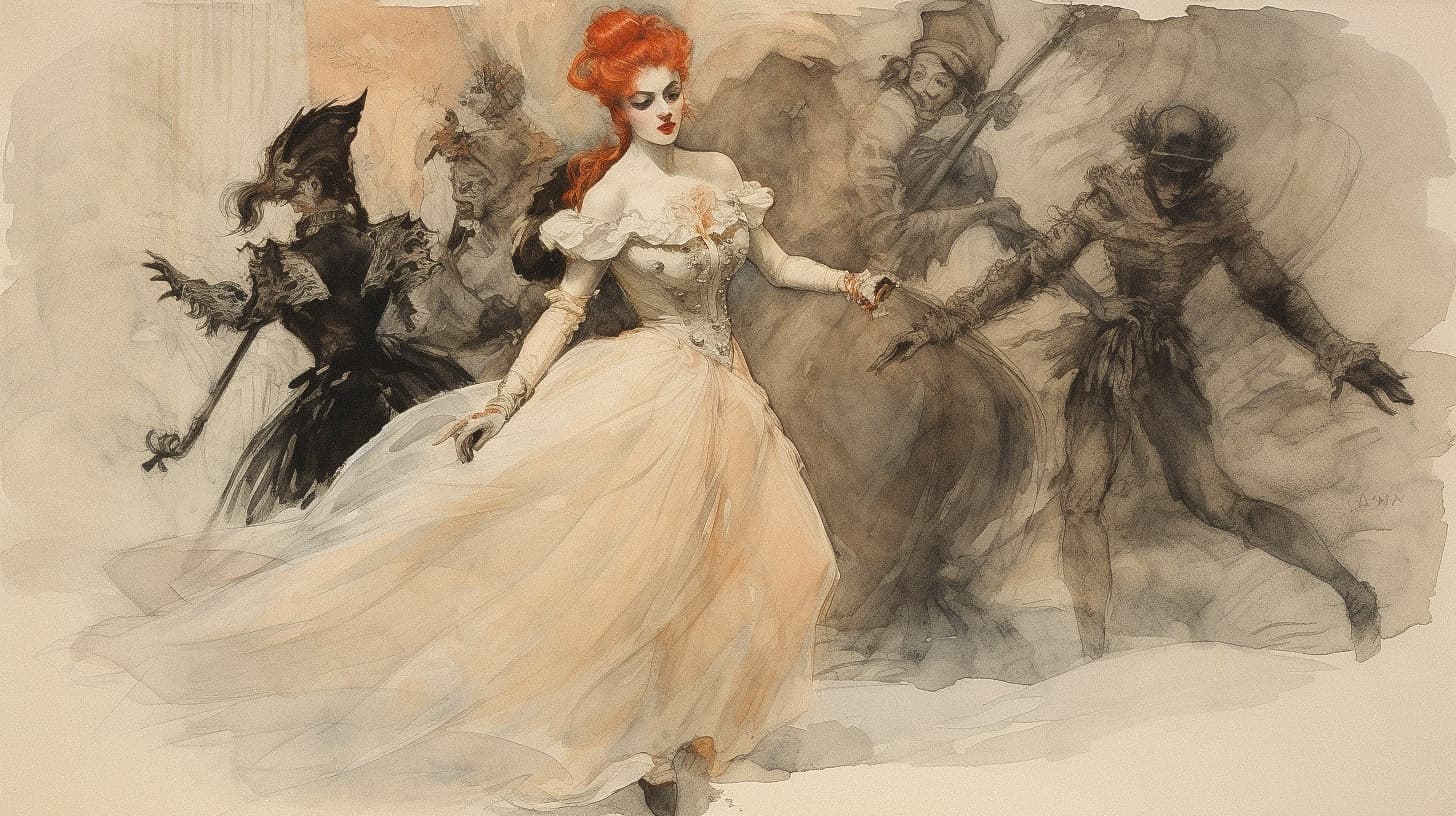 Felicien Rops Midjourney style | Andrei Kovalev's Midlibrary