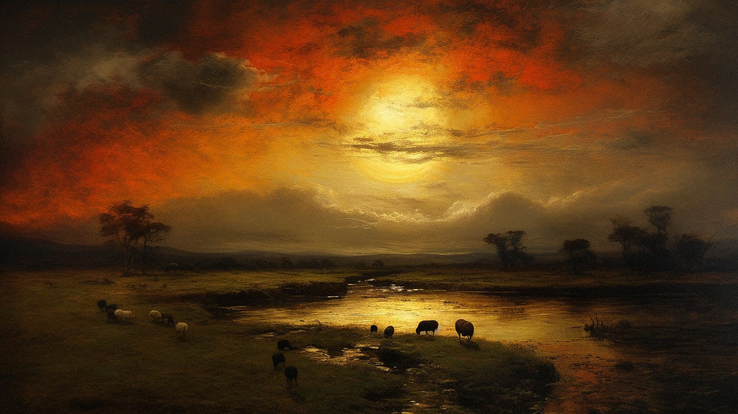 George Inness Midjourney style | Andrei Kovalev's Midlibrary
