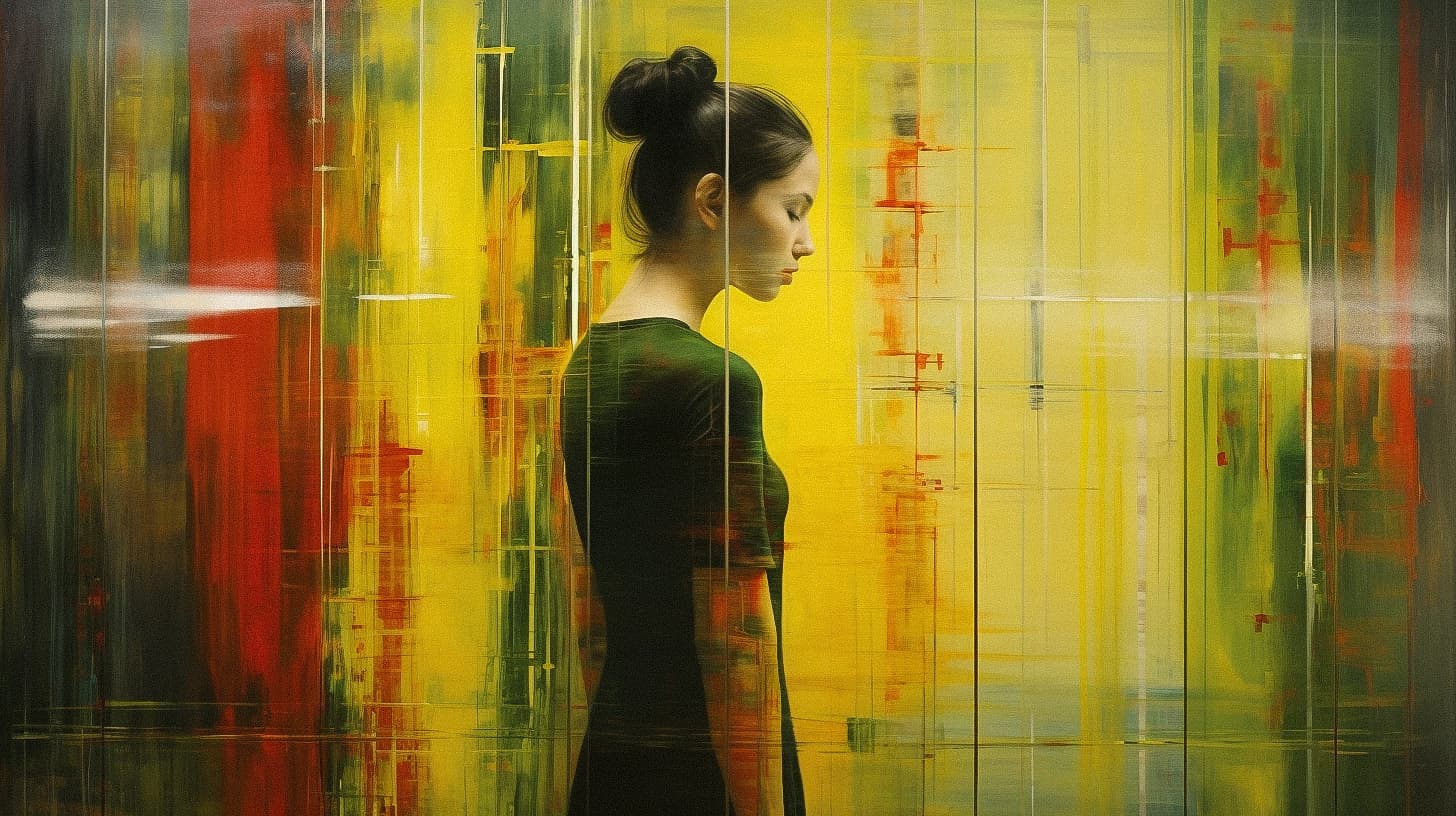 Gerhard Richter Midjourney style | Andrei Kovalev's Midlibrary