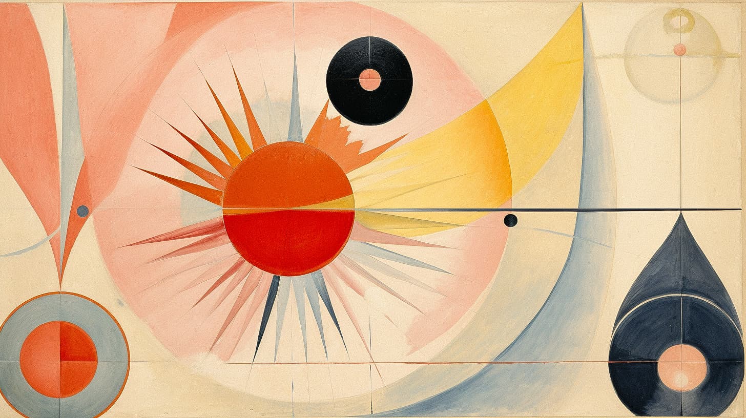 Hilma af Klint Midjourney style | Andrei Kovalev's Midlibrary