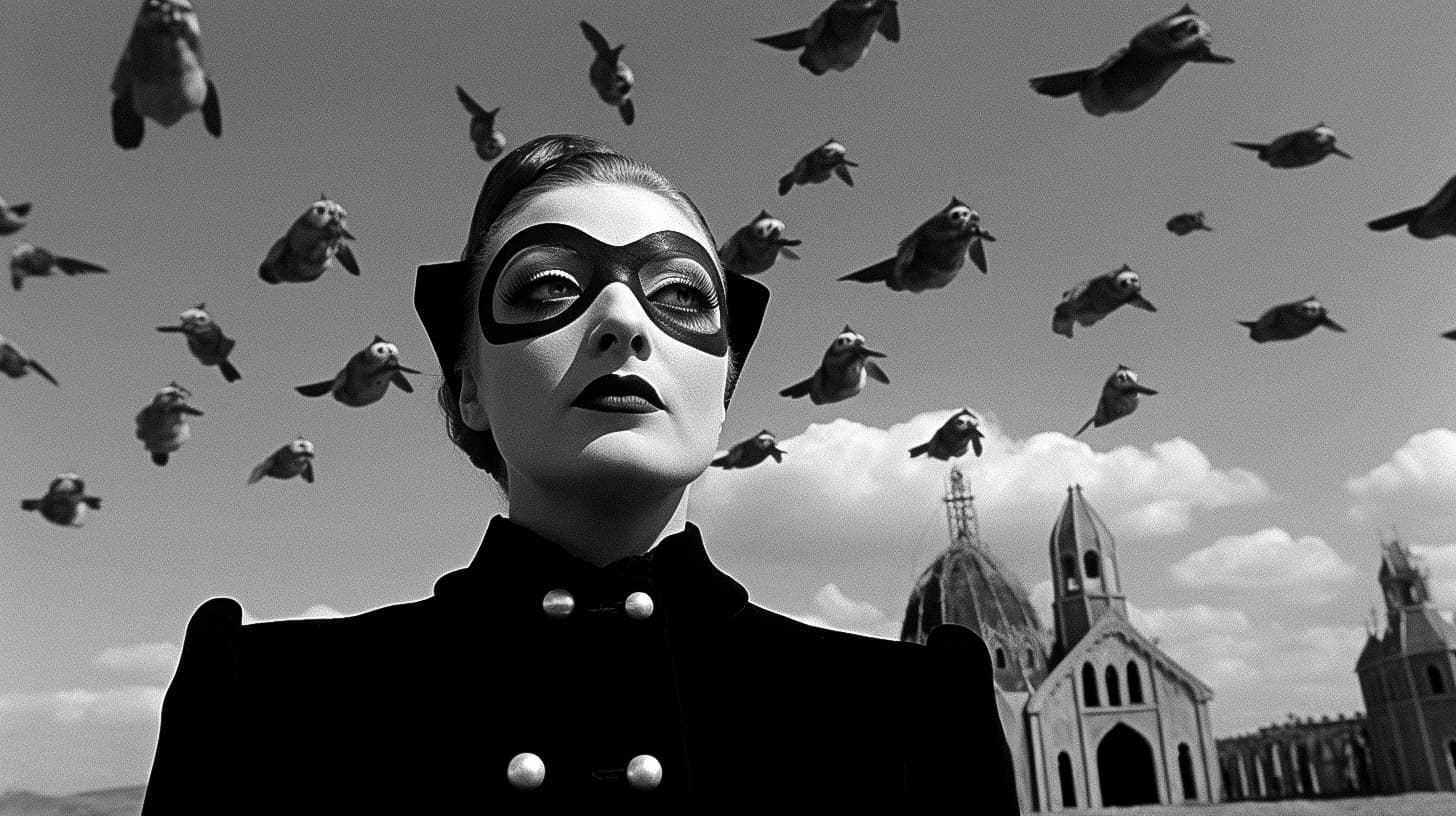 Federico Fellini Midjourney style | Andrei Kovalev's Midlibrary