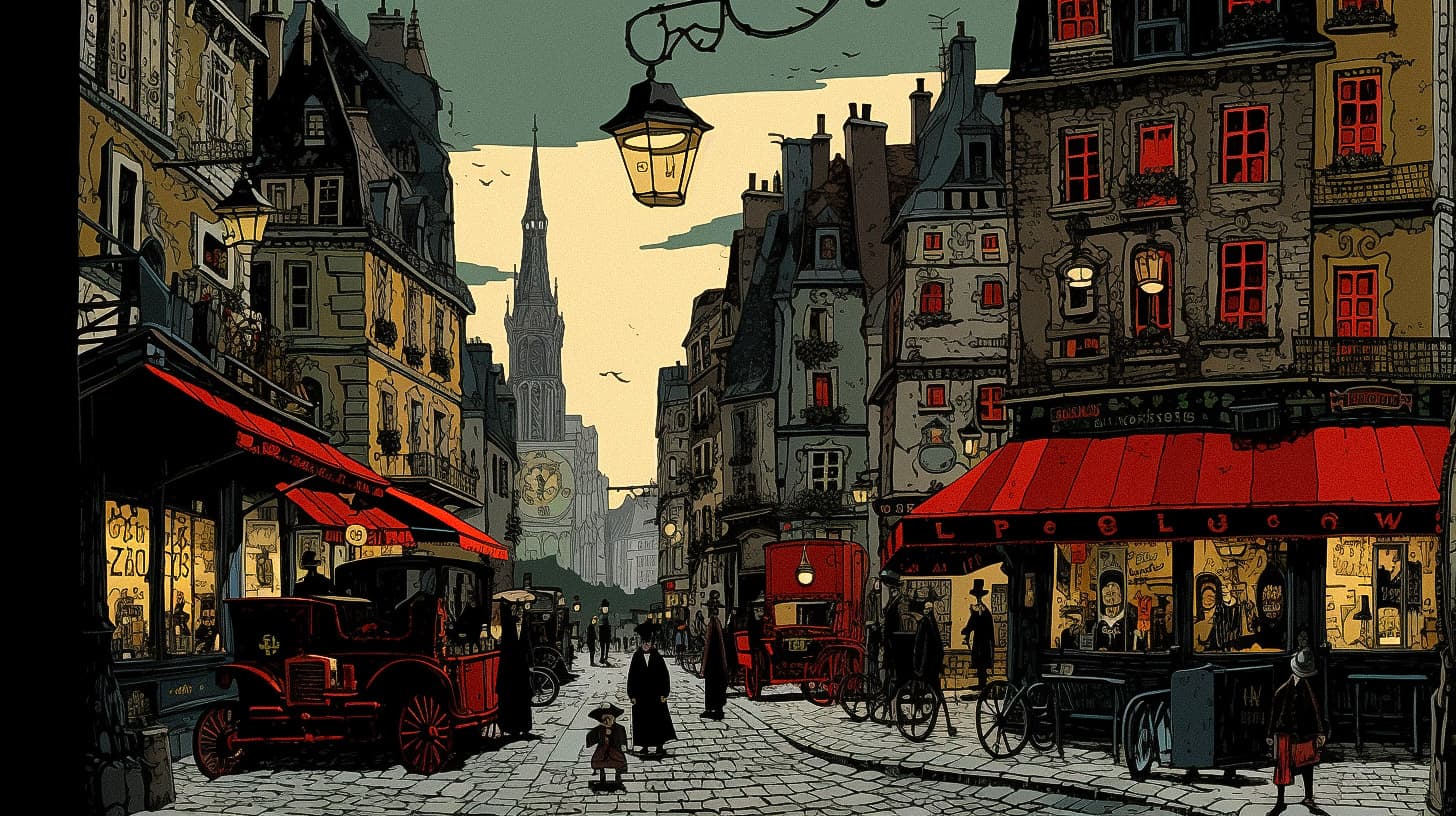 Jacques Tardi Midjourney style | Andrei Kovalev's Midlibrary