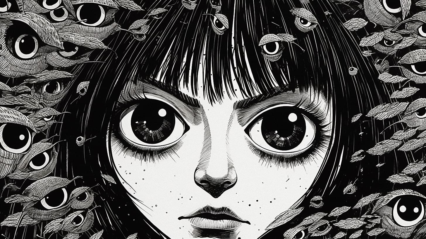 Kazuo Umezu Midjourney style | Andrei Kovalev's Midlibrary