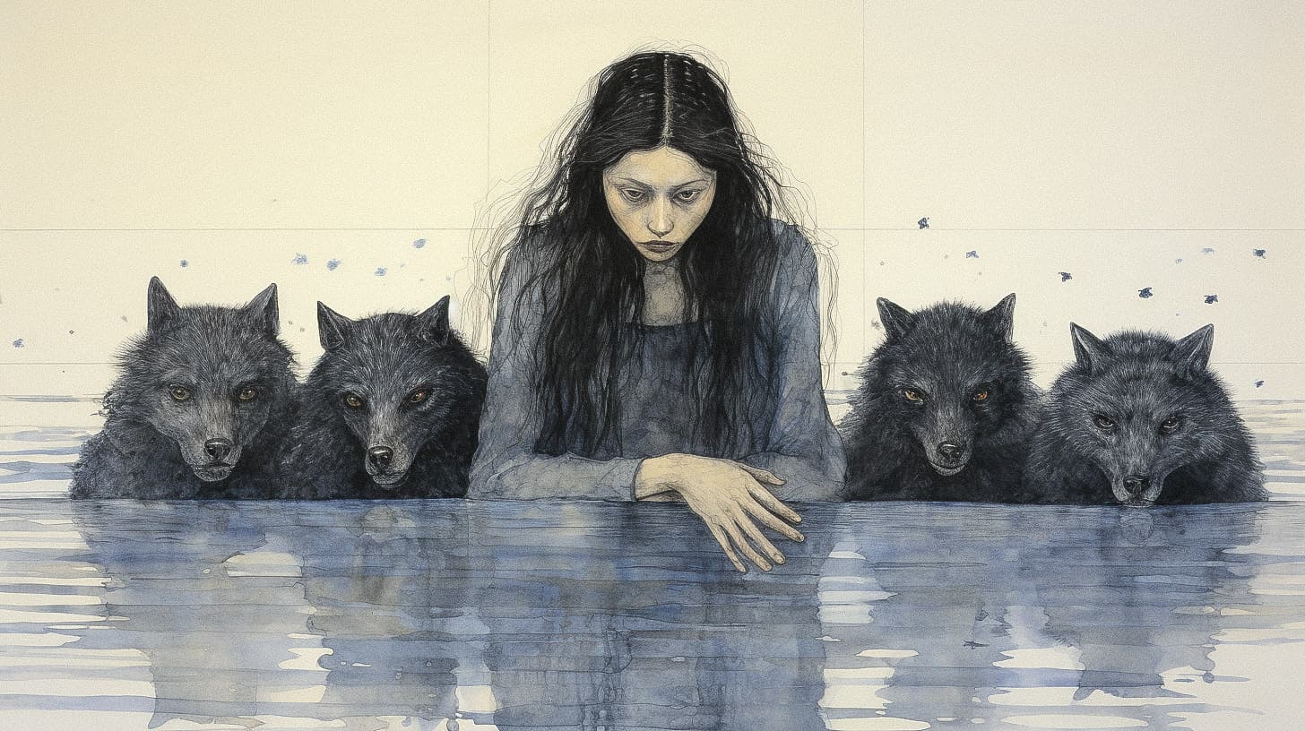 Kiki Smith Midjourney style | Andrei Kovalev's Midlibrary