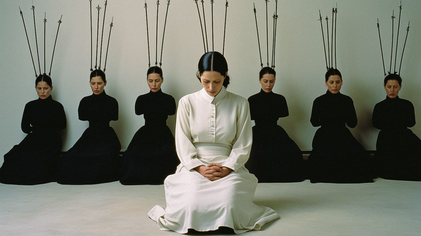 Marina Abramovic Midjourney style | Andrei Kovalev's Midlibrary