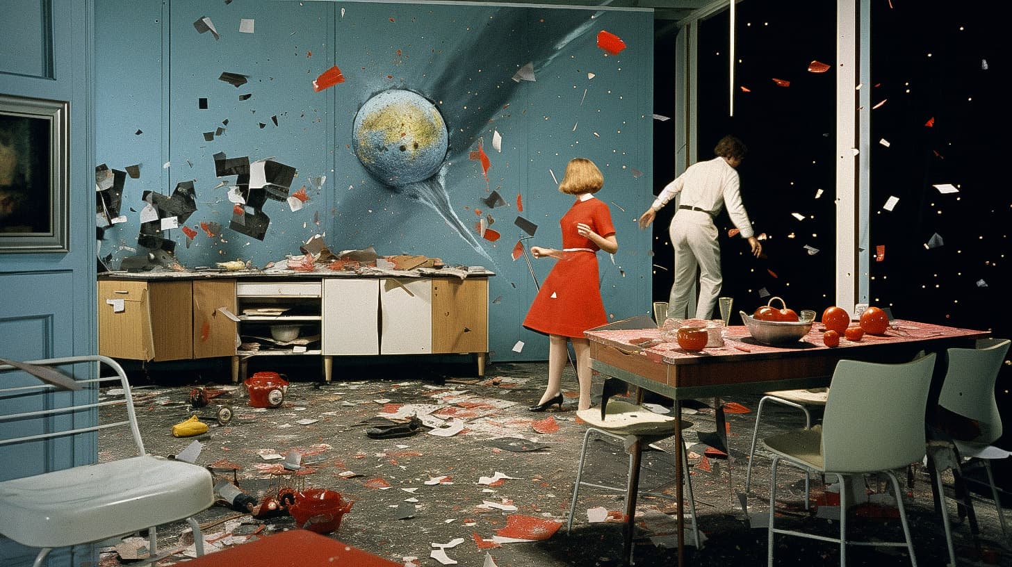 Martha Rosler Midjourney style | Andrei Kovalev's Midlibrary