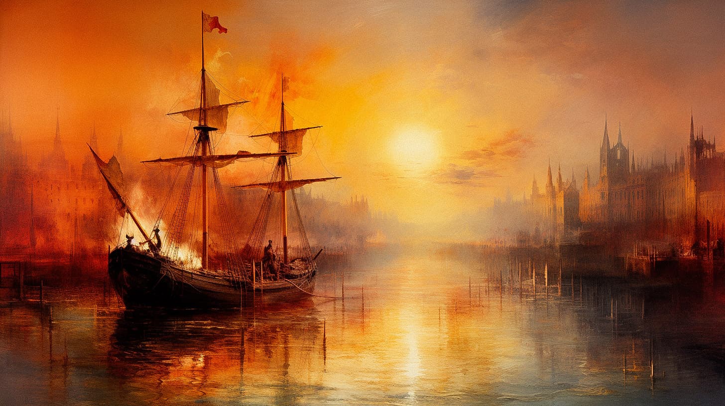 J.M.W. Turner Midjourney style | Andrei Kovalev's Midlibrary