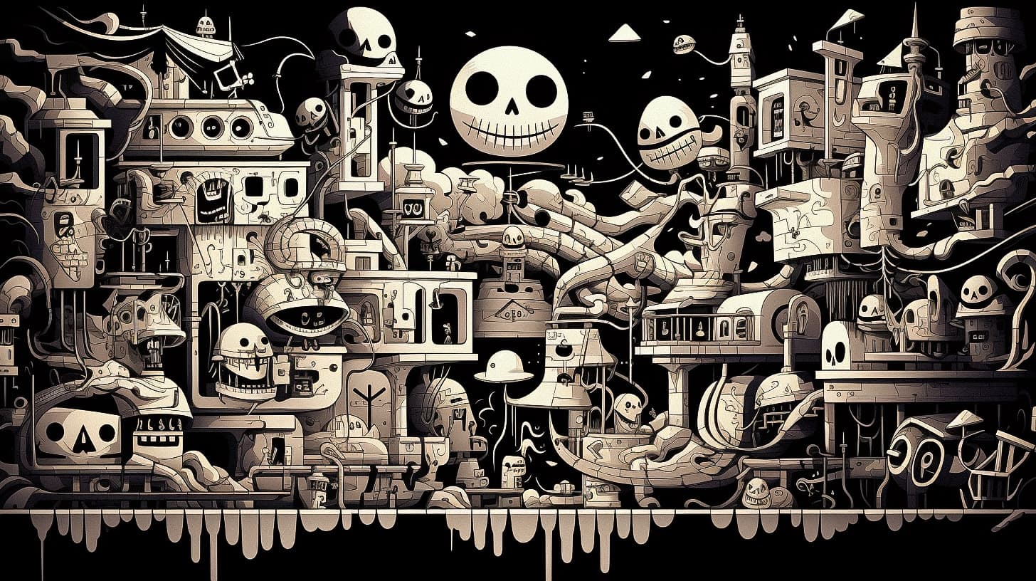 mcbess Midjourney style | Andrei Kovalev's Midlibrary