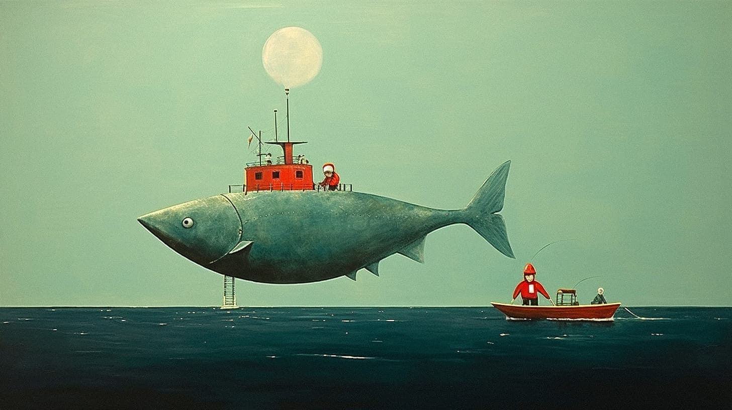 Oliver Jeffers Midjourney style | Andrei Kovalev's Midlibrary