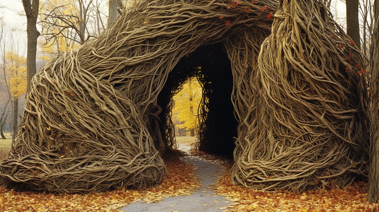 Patrick Dougherty Midjourney style | Andrei Kovalev's Midlibrary