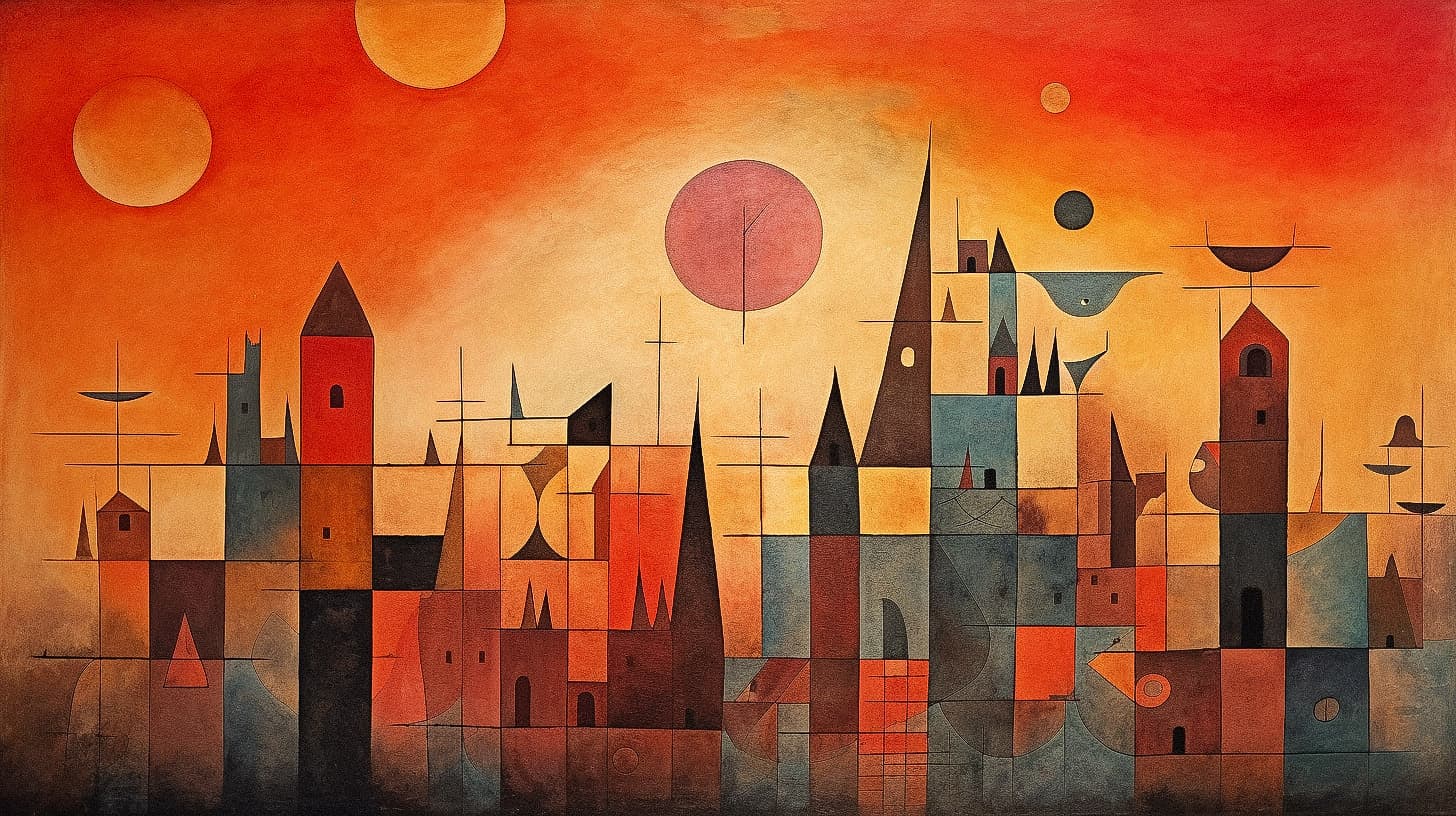 Paul Klee Midjourney style | Andrei Kovalev's Midlibrary