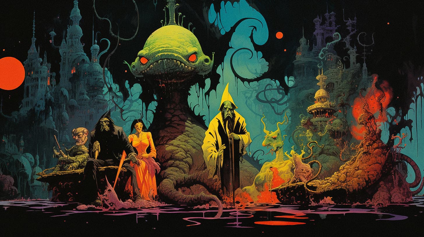 Ralph Bakshi Midjourney style | Andrei Kovalev's Midlibrary