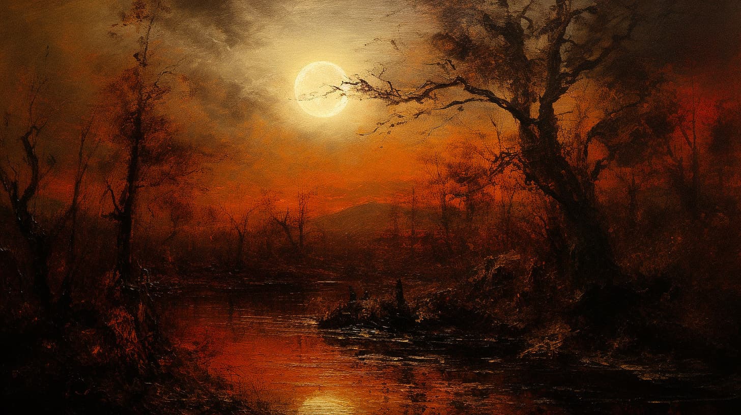 Ralph Blakelock Midjourney style | Andrei Kovalev's Midlibrary