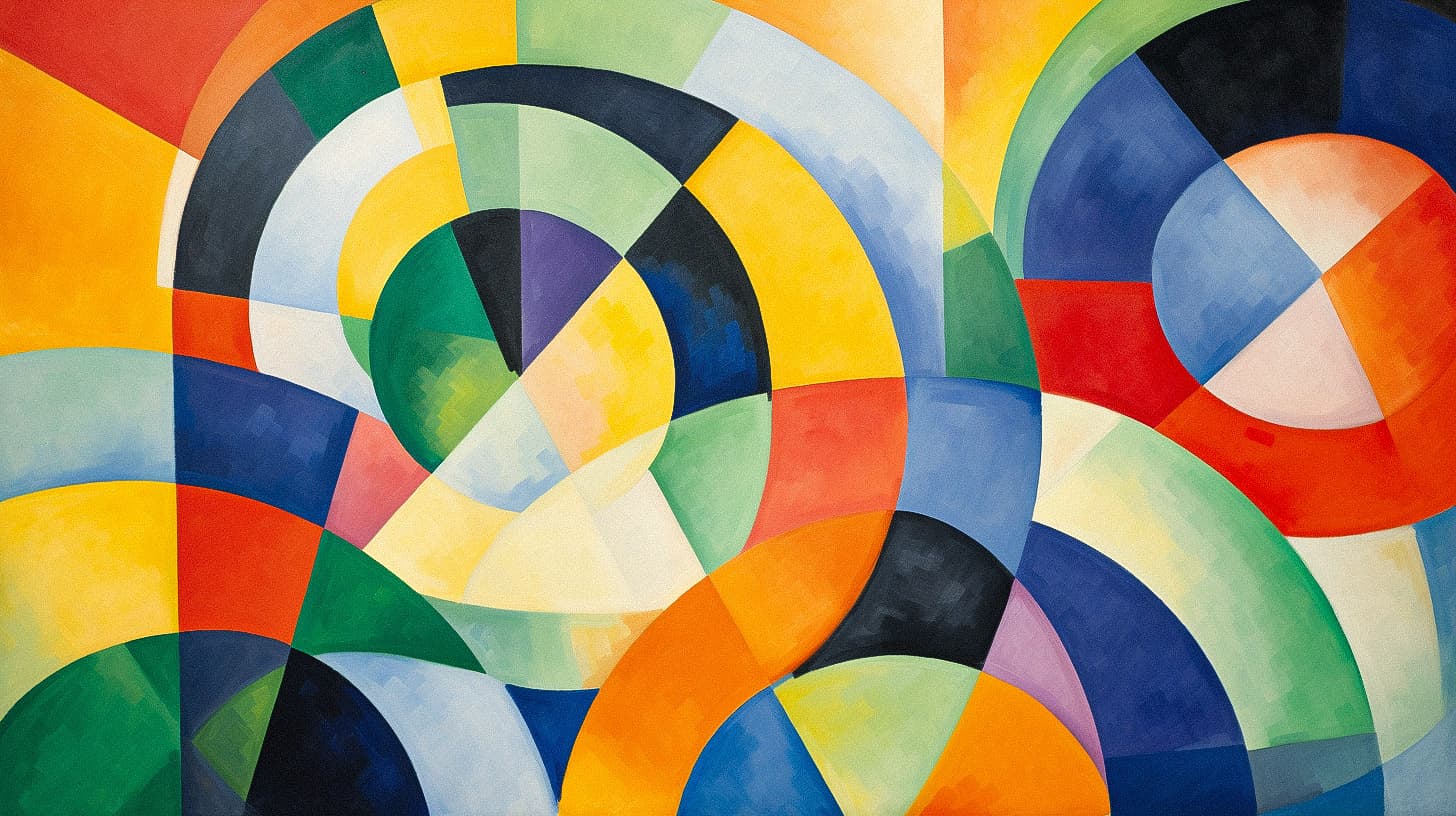 Robert Delaunay Midjourney style | Andrei Kovalev's Midlibrary
