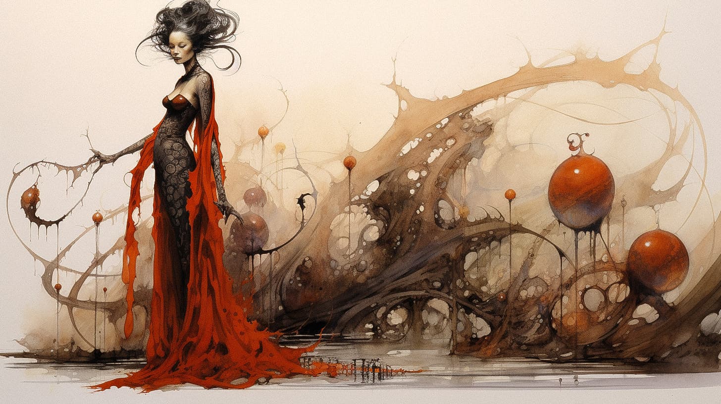 Sam Kieth Midjourney style | Andrei Kovalev's Midlibrary