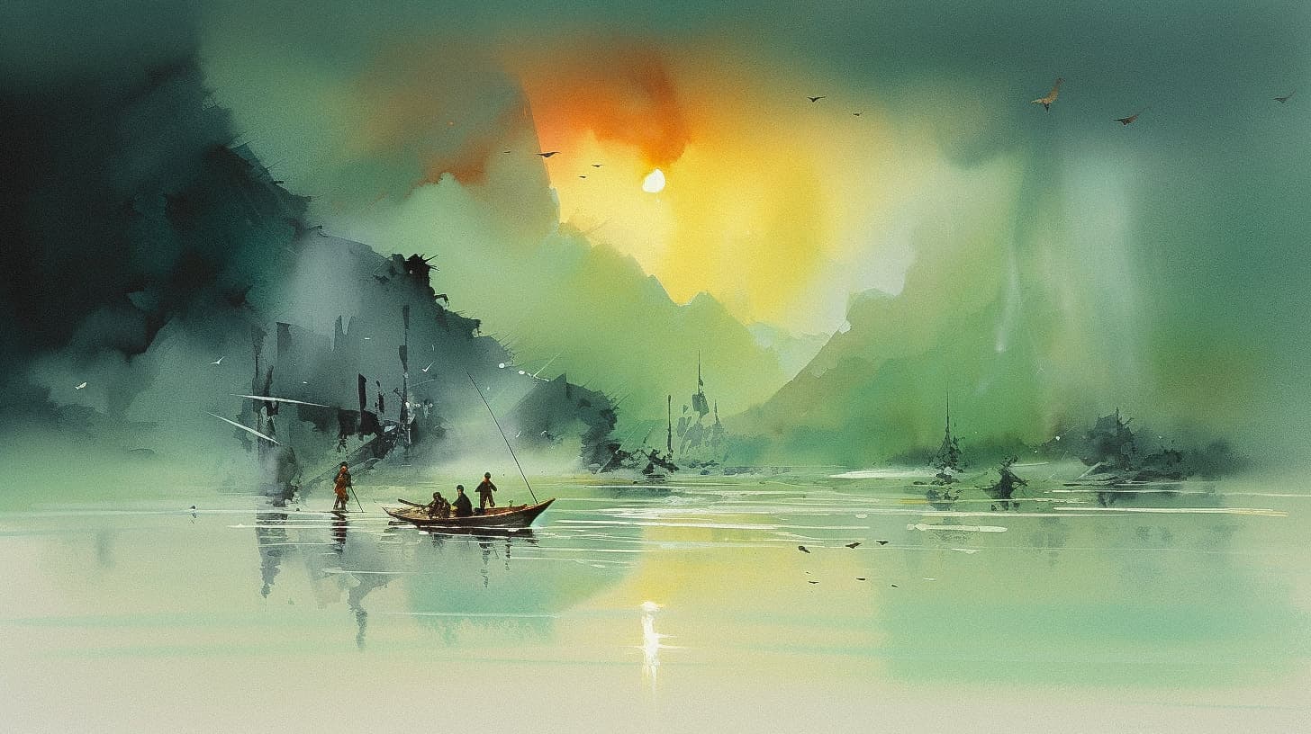 Tyrus Wong Midjourney style | Andrei Kovalev's Midlibrary