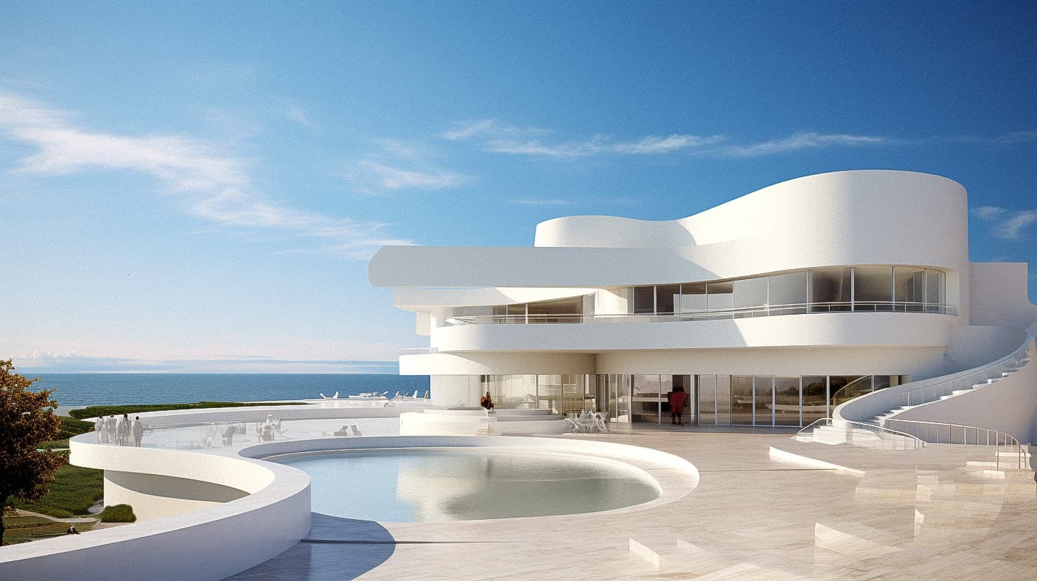 Richard Meier Midjourney style | Andrei Kovalev's Midlibrary