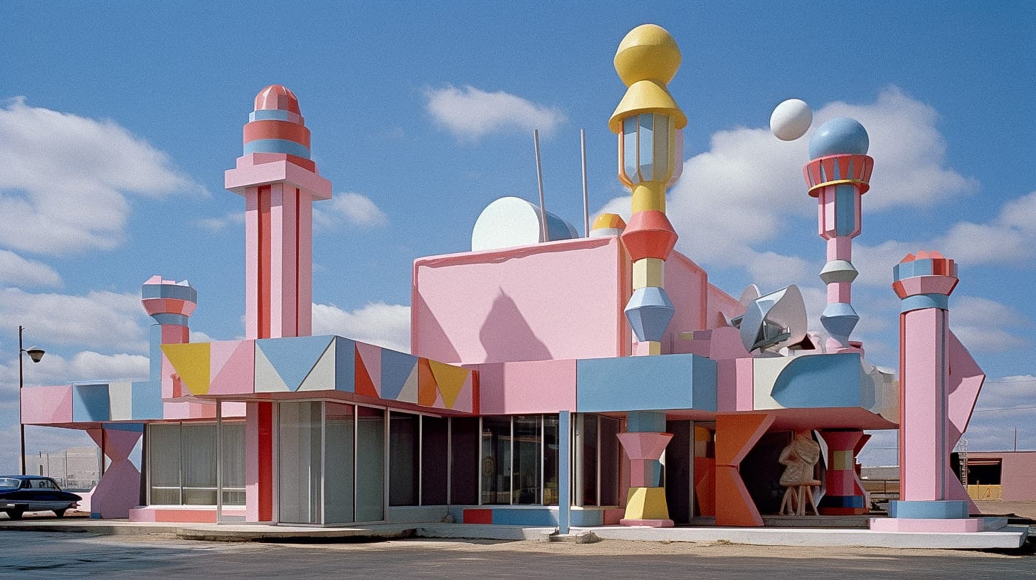 Robert Venturi Midjourney style | Andrei Kovalev's Midlibrary