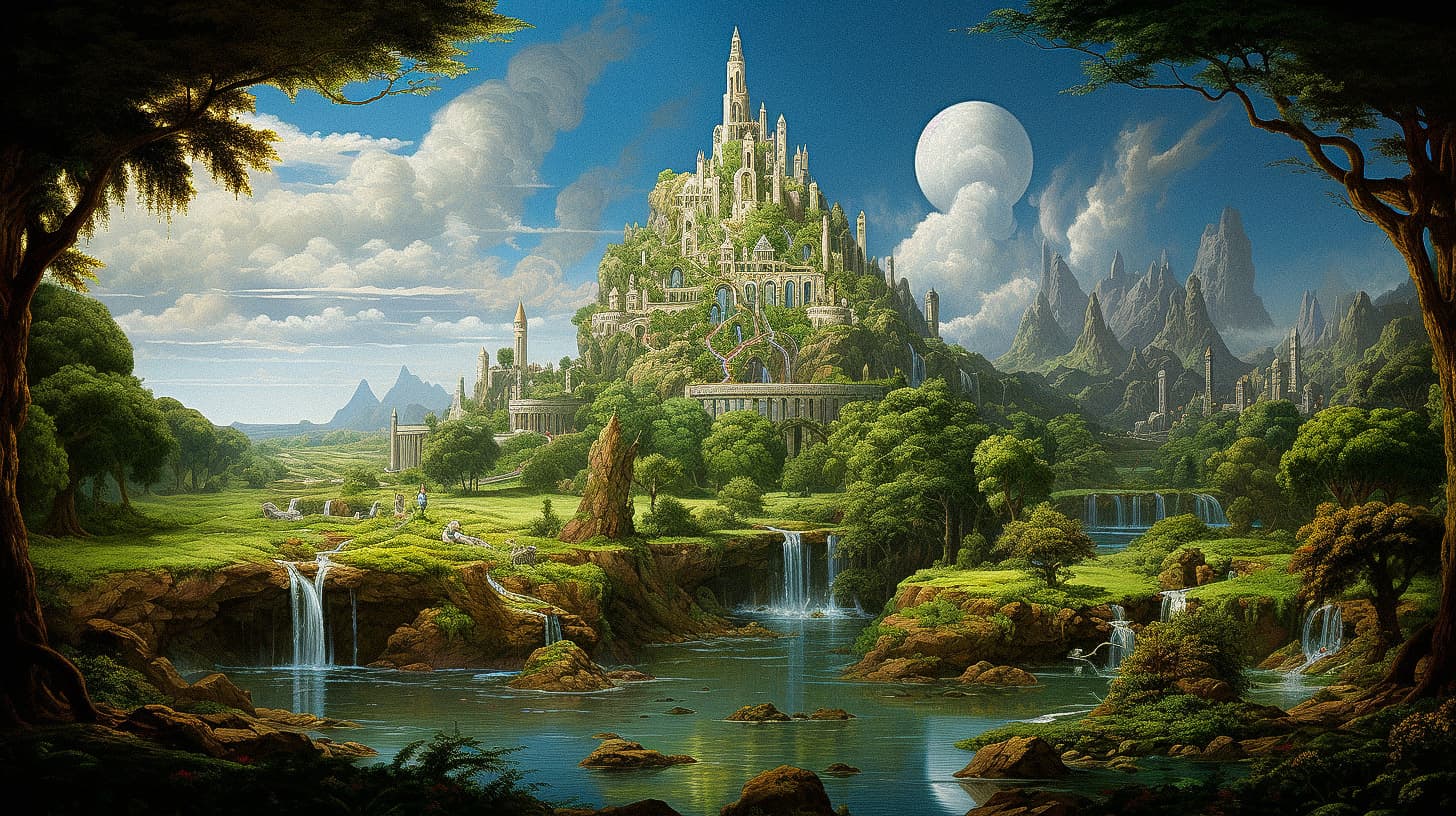 Thomas Cole Midjourney style | Andrei Kovalev's Midlibrary