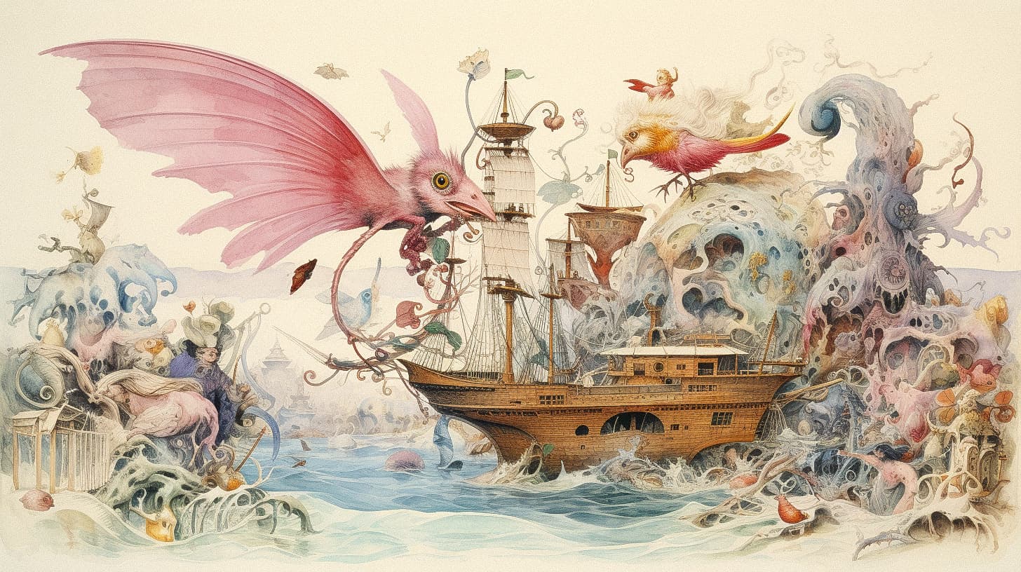 Richard Doyle Midjourney style | Andrei Kovalev's Midlibrary