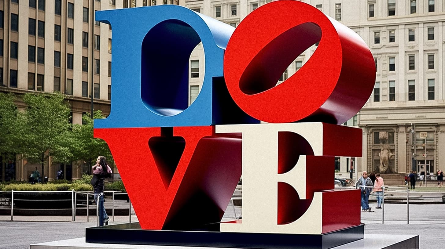 Robert Indiana Midjourney style | Andrei Kovalev's Midlibrary