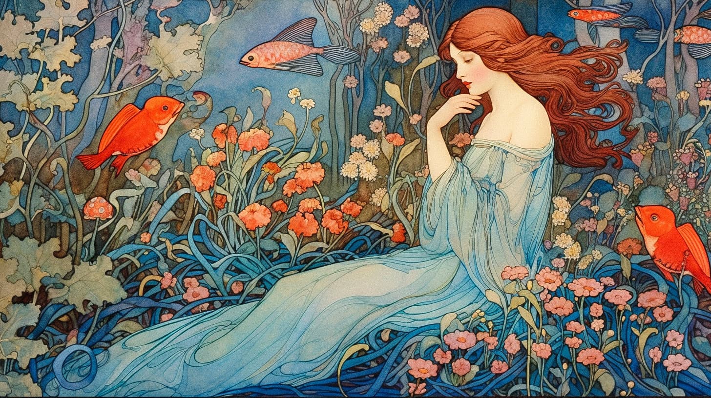 Florence Harrison Midjourney style | Andrei Kovalev's Midlibrary