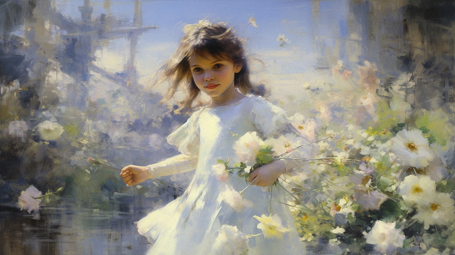 Frank Bramley Midjourney style | Andrei Kovalev's Midlibrary