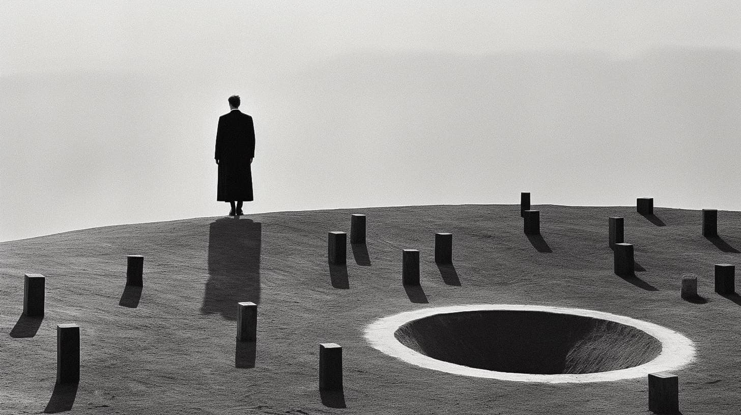 Gilbert Garcin Midjourney style | Andrei Kovalev's Midlibrary