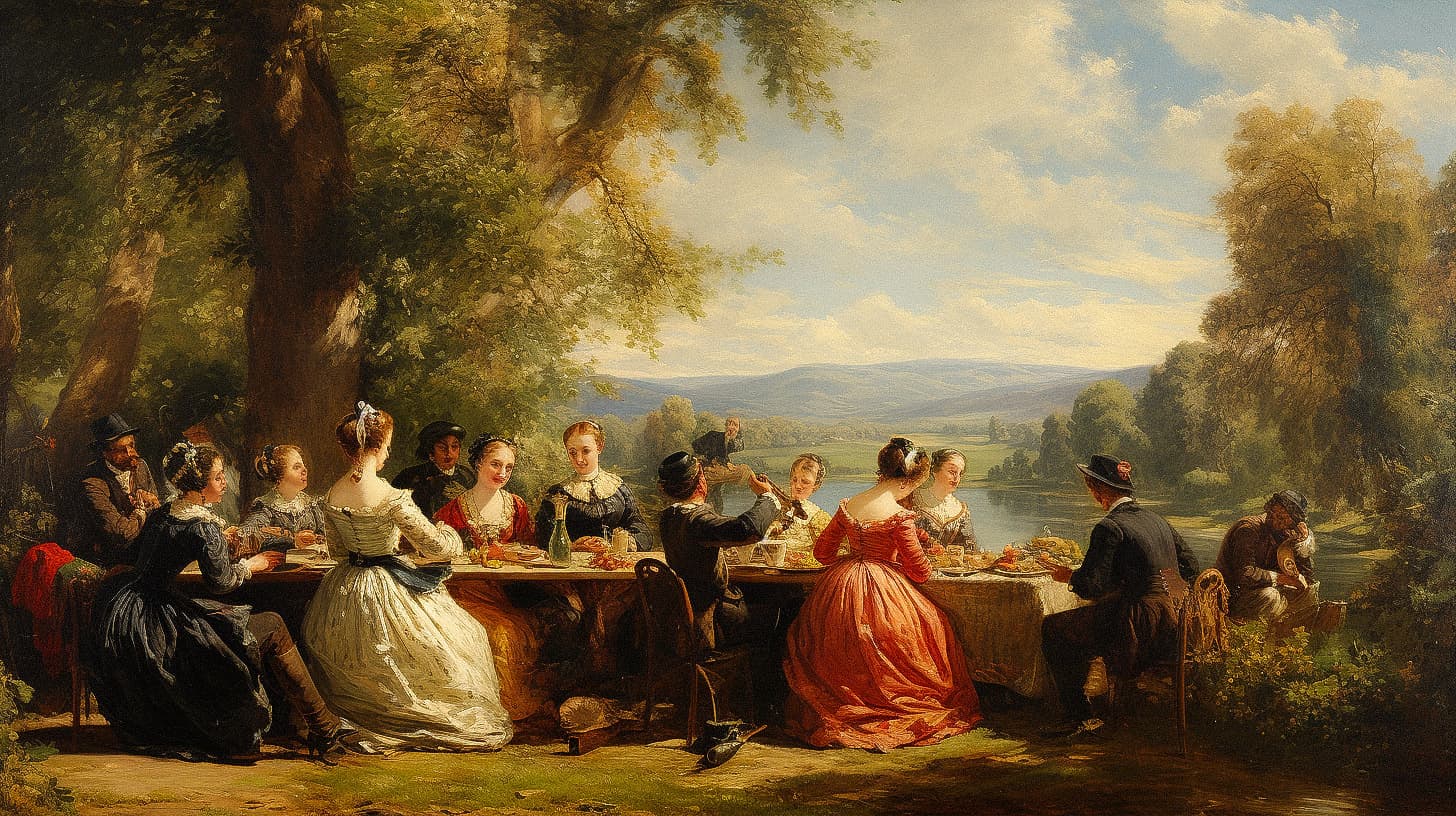 William Powell Frith Midjourney style | Andrei Kovalev's Midlibrary