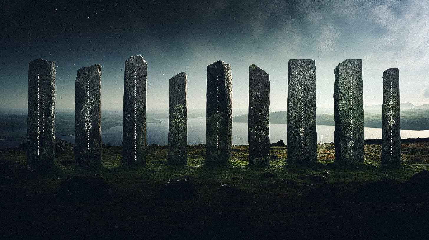 Ogham Midjourney style | Andrei Kovalev's Midlibrary