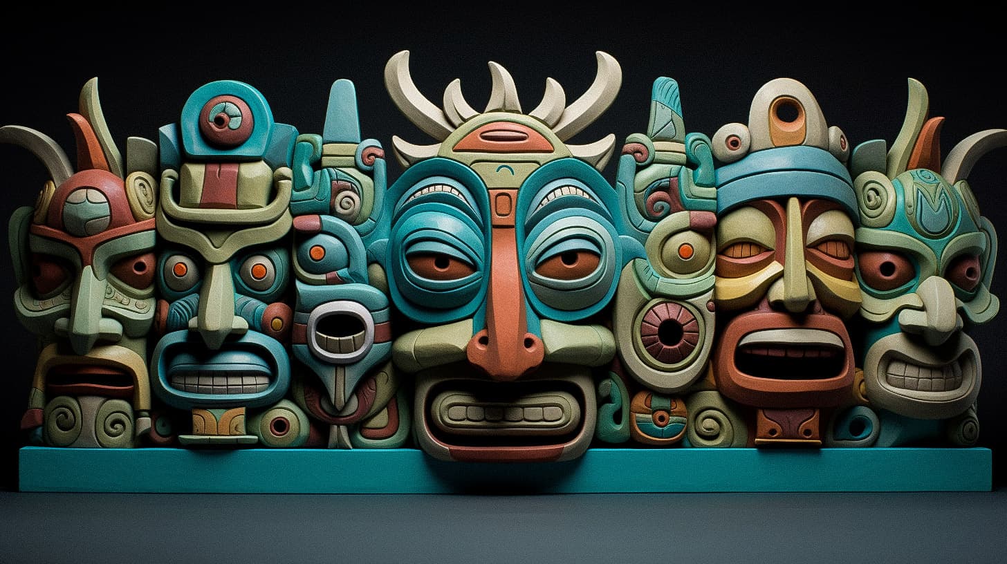 Moche art Midjourney style | Andrei Kovalev's Midlibrary