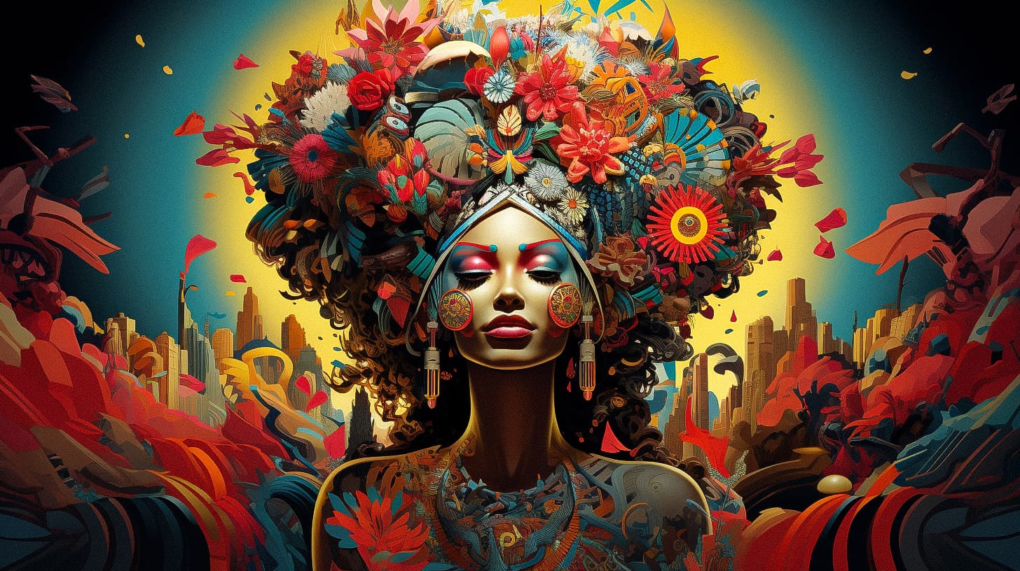 Funk art Midjourney style | Andrei Kovalev's Midlibrary