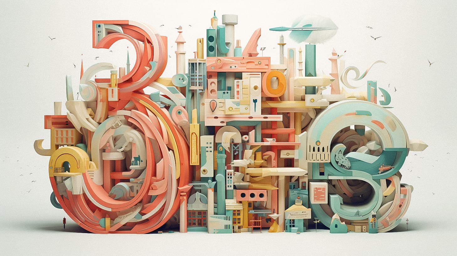 Letterism Midjourney style | Andrei Kovalev's Midlibrary