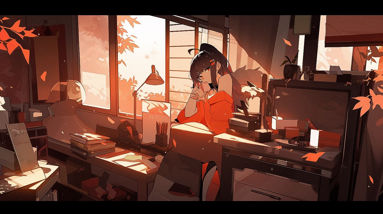 Bakemonogatari Midjourney style | Andrei Kovalev's Midlibrary