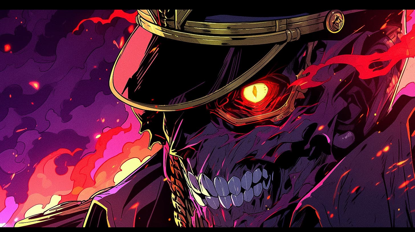 Inferno Cop Midjourney style | Andrei Kovalev's Midlibrary