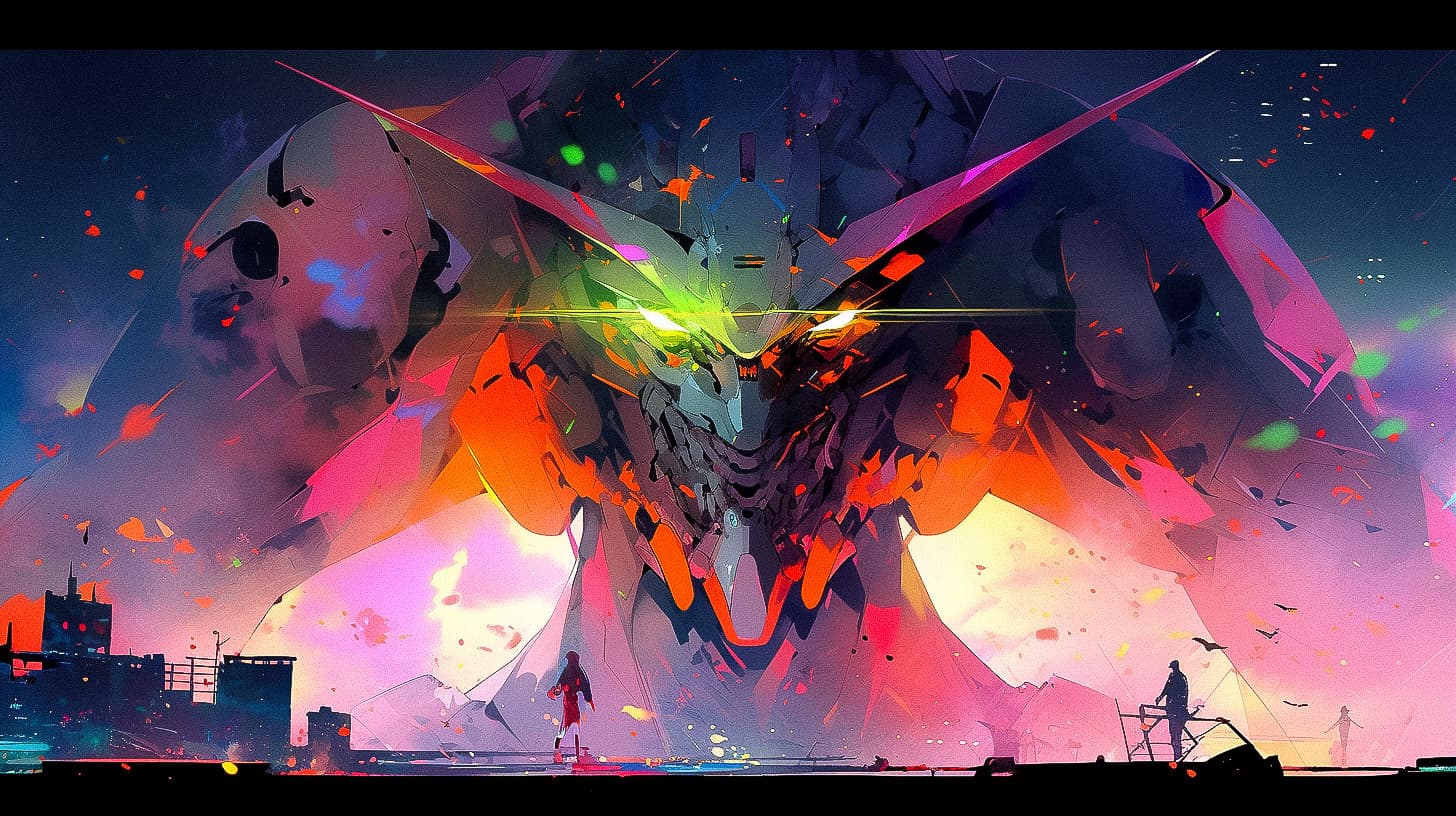 Neon Genesis Evangelion Midjourney style | Andrei Kovalev's Midlibrary