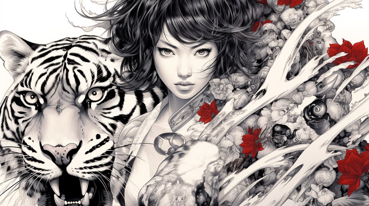 Shohei Otomo Midjourney AI Style Tested! | Midlibrary Benchmarks