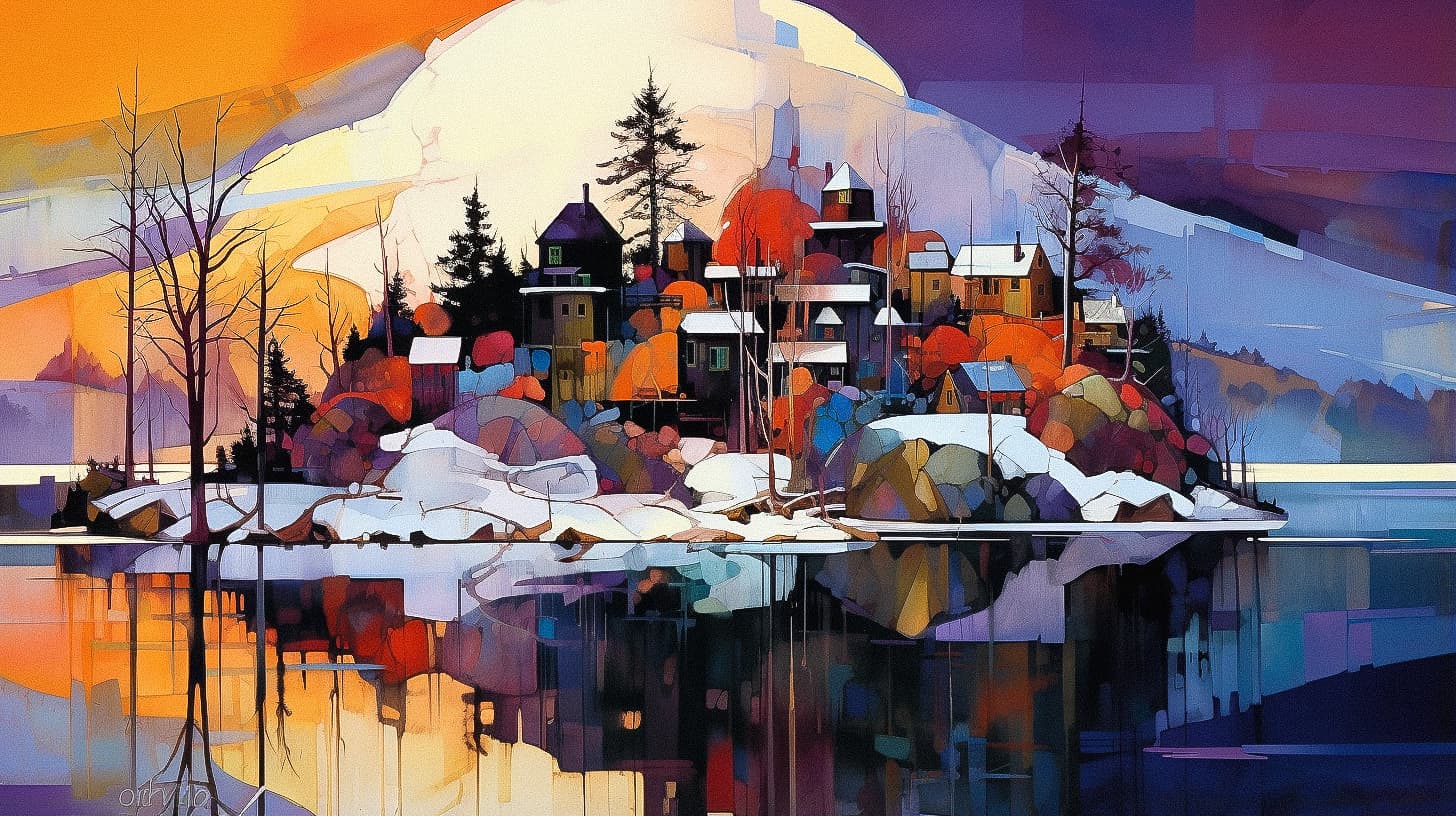 Stephen Quiller Midjourney style | Andrei Kovalev's Midlibrary