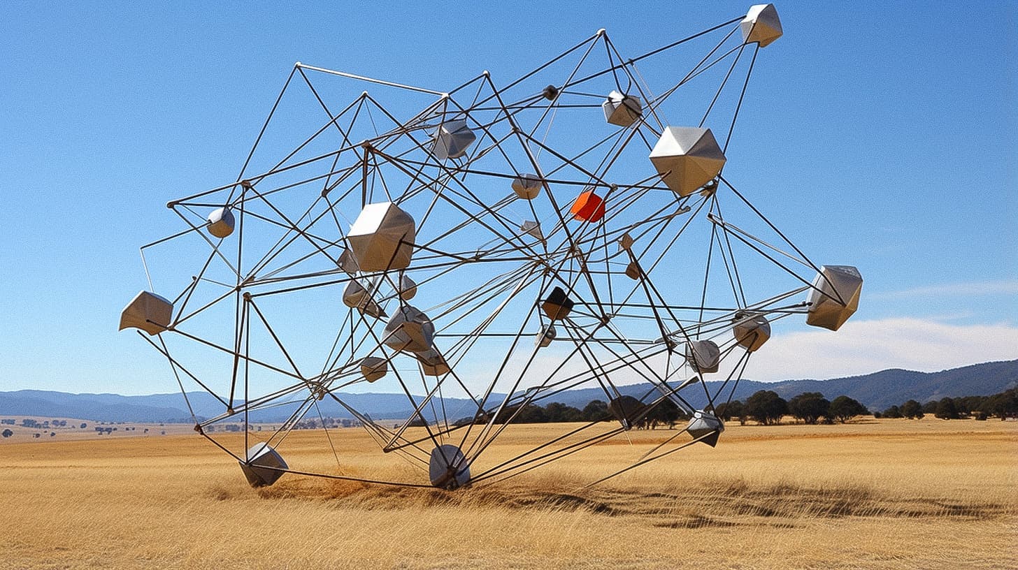 Kenneth Snelson Midjourney style | Andrei Kovalev's Midlibrary