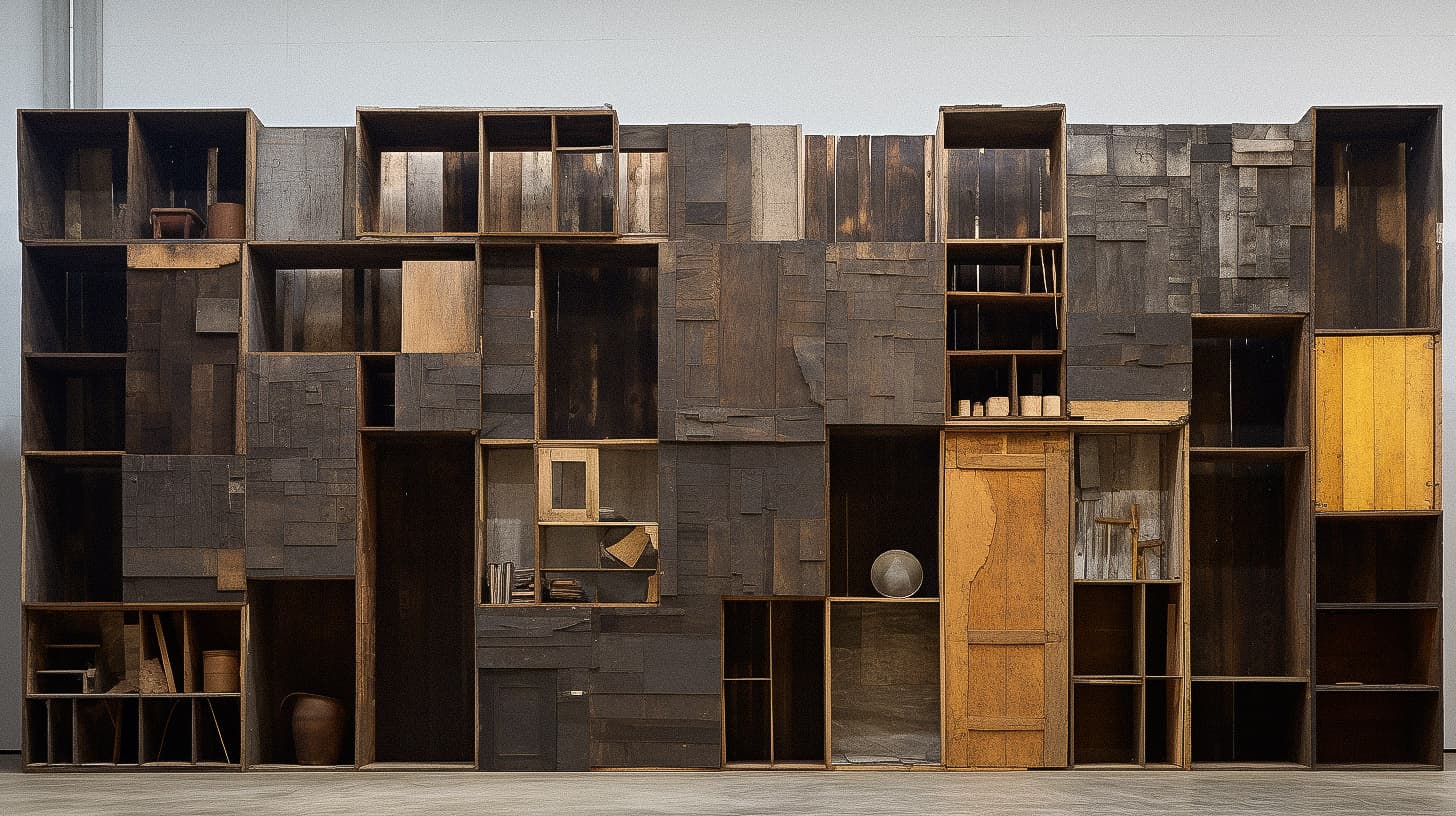 Theaster Gates Midjourney style | Andrei Kovalev's Midlibrary