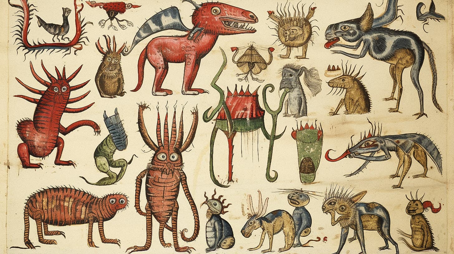 Medieval Bestiary Midjourney style | Andrei Kovalev's Midlibrary