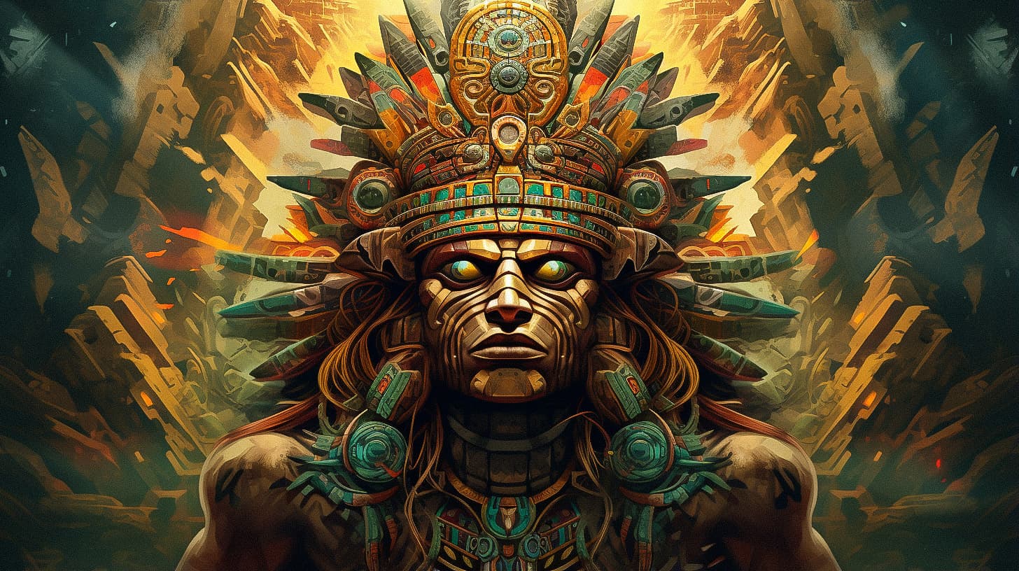 Aztec art Midjourney style | Andrei Kovalev's Midlibrary