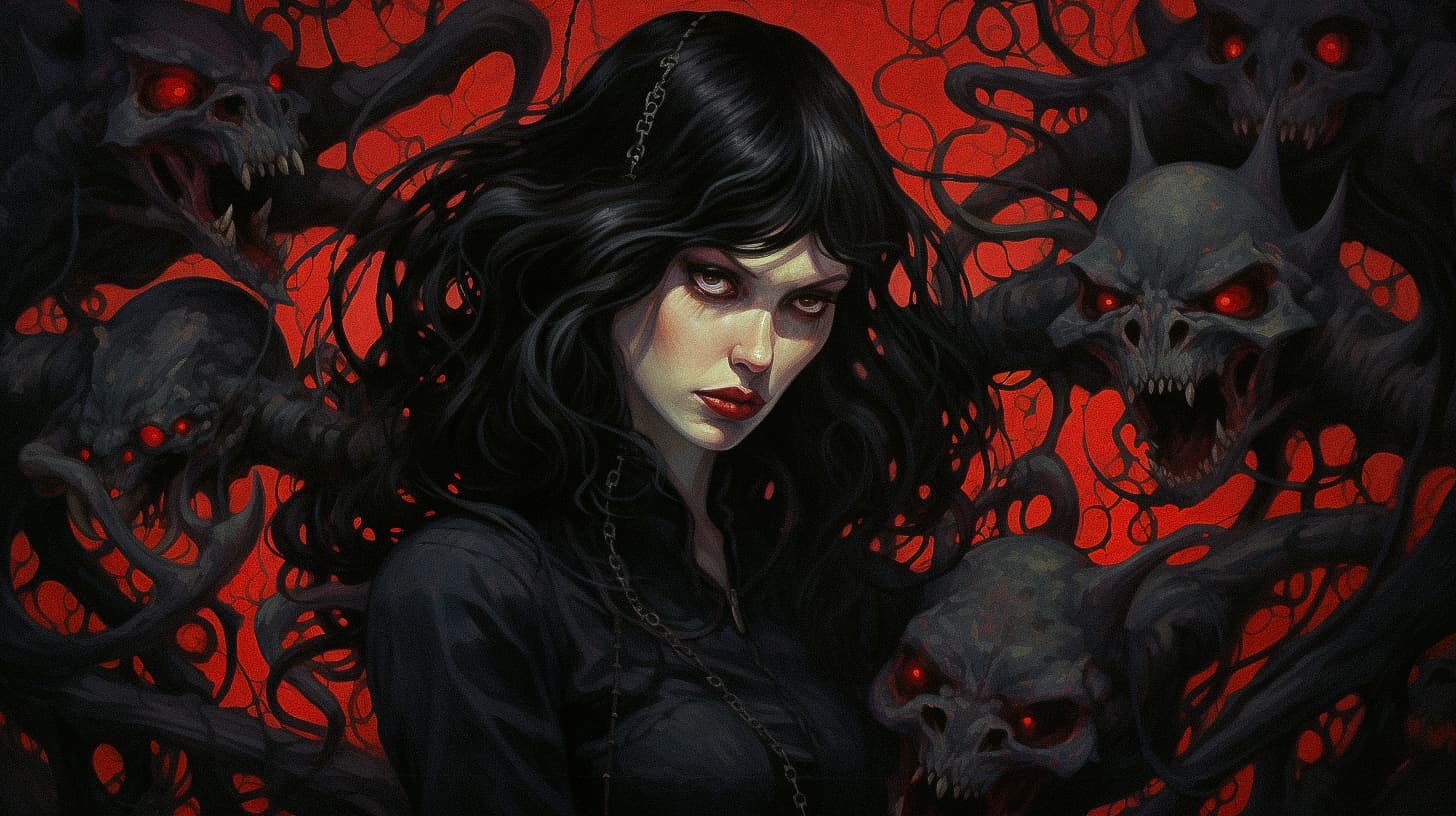 Iren Horrors Midjourney style | Andrei Kovalev's Midlibrary